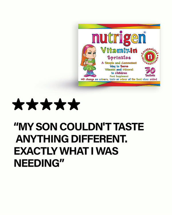 Nutrigen Vitamixin Sprinkles | Multivitamin Food Fortification for Children